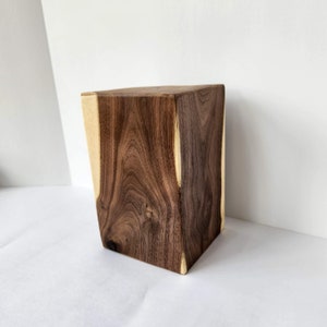 5"x 5"x 8" Large Black Walnut Block/turning Blank, Smooth Matte Finish ...