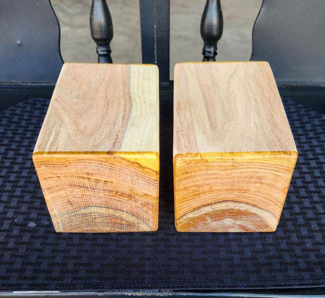 4"× 4"× 6" (pack of 2) Rare Iowa Honey Locust Turning Squares,planed ...