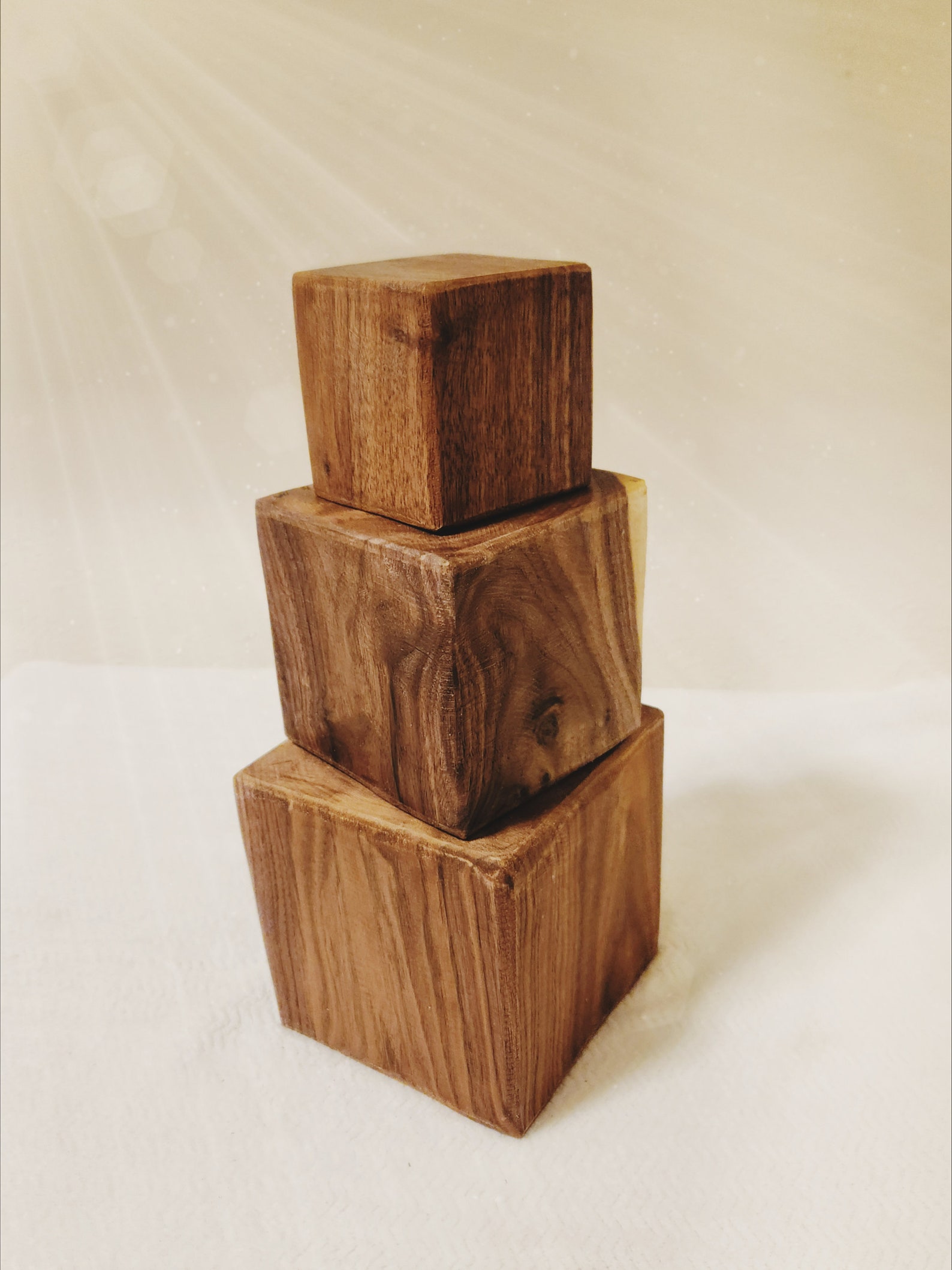 6, 5, and 4 American Black Walnut Wood Blocks Set of 3. Turning Blanks ...