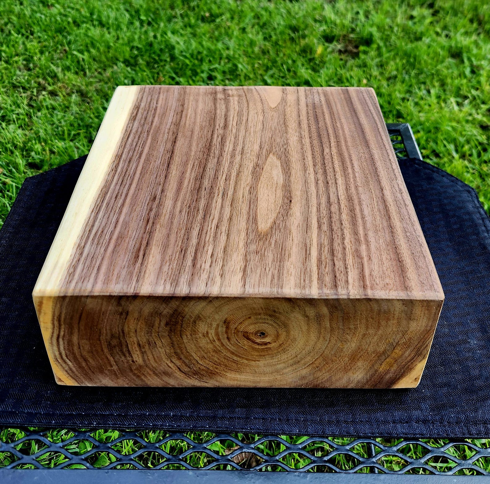 Large 10"×10"× 4" Iowa Black Walnut Platter/ Bowl Blank, Planed, Sanded ...