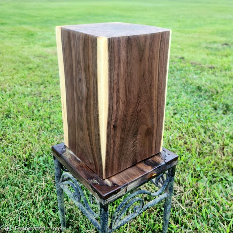 Walnut Cube 2 - Etsy