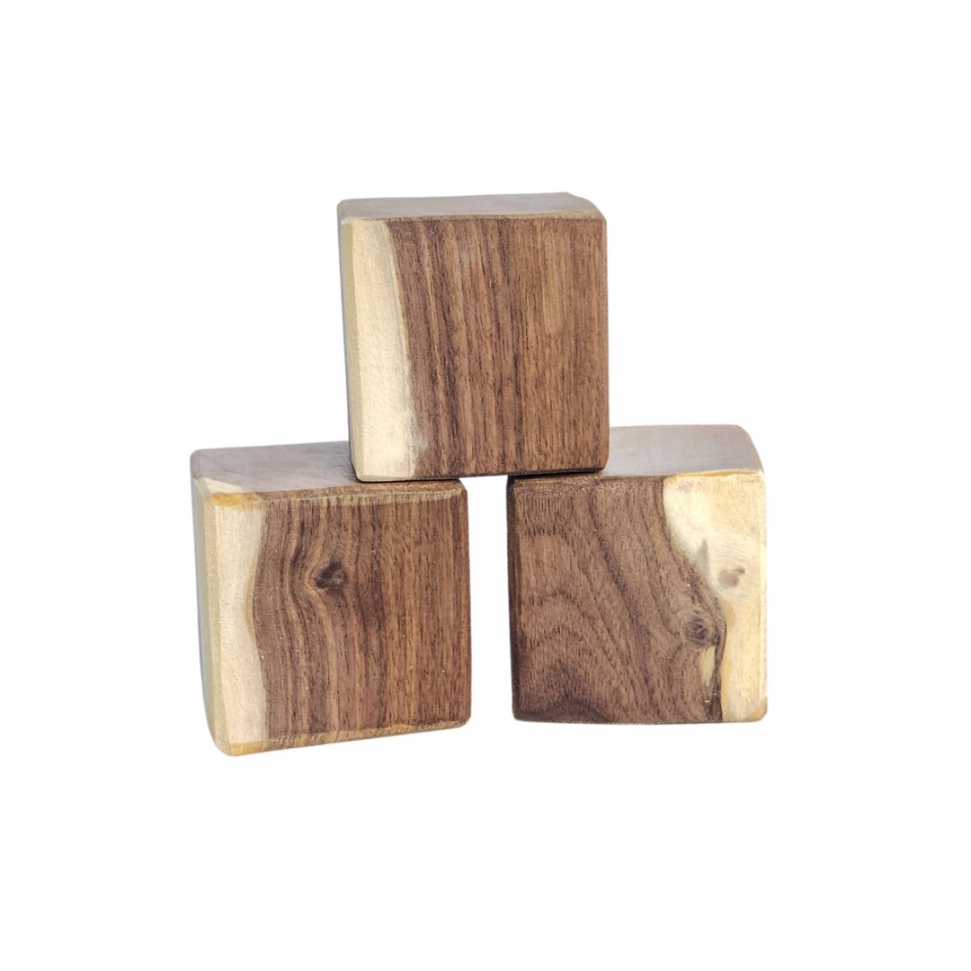 3"x 3"x 3" American Black Walnut Wood Blocks / Turning Blanks/ Craft ...