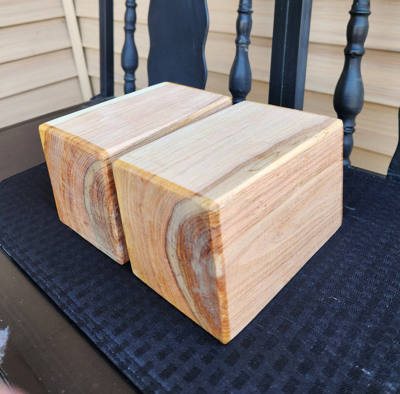4"× 4"× 6" (pack of 2) Rare Iowa Honey Locust Turning Squares,planed ...