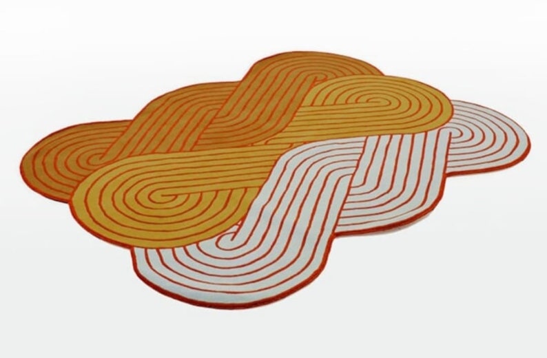 Hand Tufted Modern Area Rug for Living Room 3x5 4x6 5x8 - Etsy