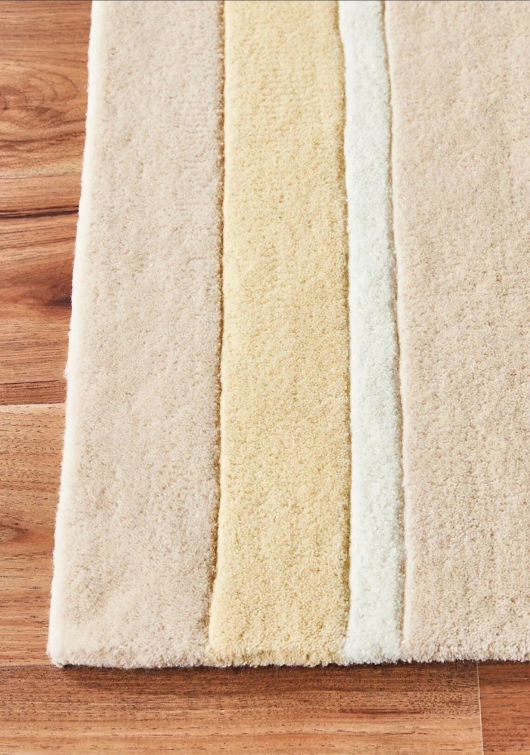 Premium Floral Wool Area Rug Modern Handmade Soft and Durable Rug ...