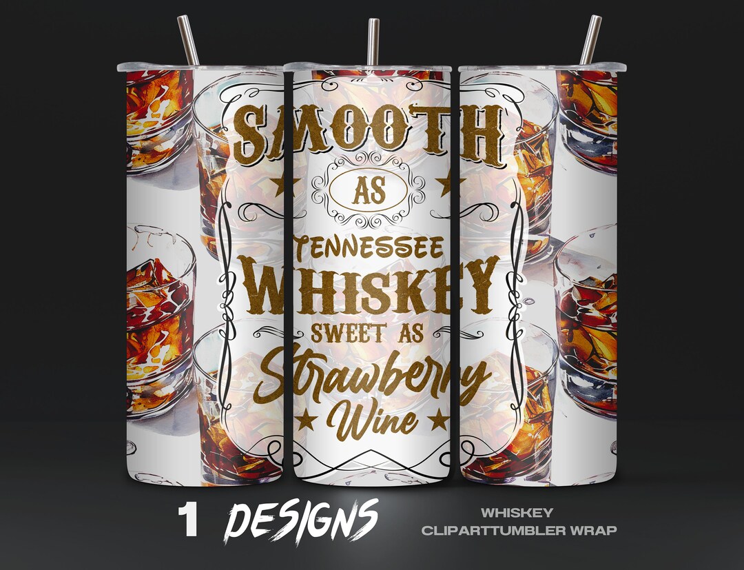 Vintage Whiskey Tumbler Wrap PNG, Sublimate, Retro Distressed Whiskey ...