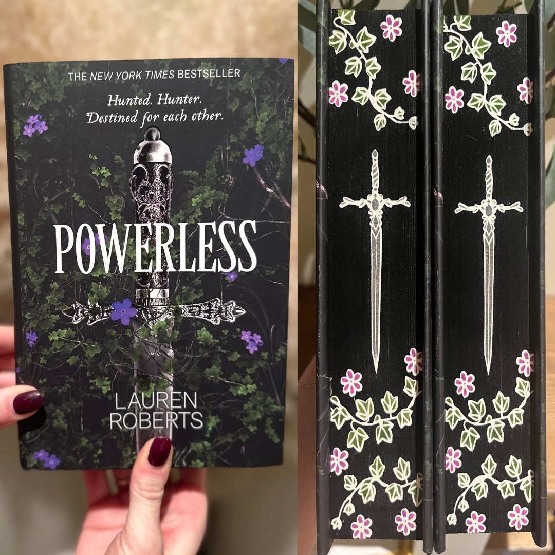 Powerless by Lauren Roberts - Sprayed Edges - Etsy