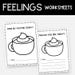 Hot Chocolate Feelings Check in Chart, Winter Emotions SEL Flashcards ...