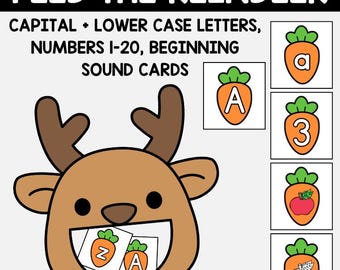 Feed Santa Claus, Christmas Sensory Bin Cards, Winter Preschool Sensory ...