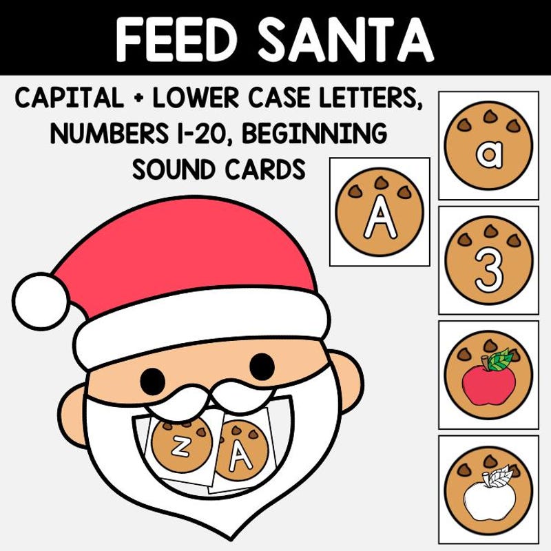Santa Bins - Etsy
