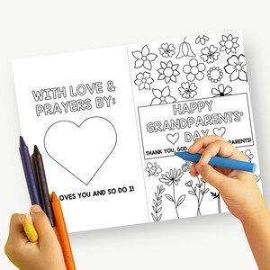 Christian Grandparents Day Printable, Grandparents Faith Craft, DIY ...