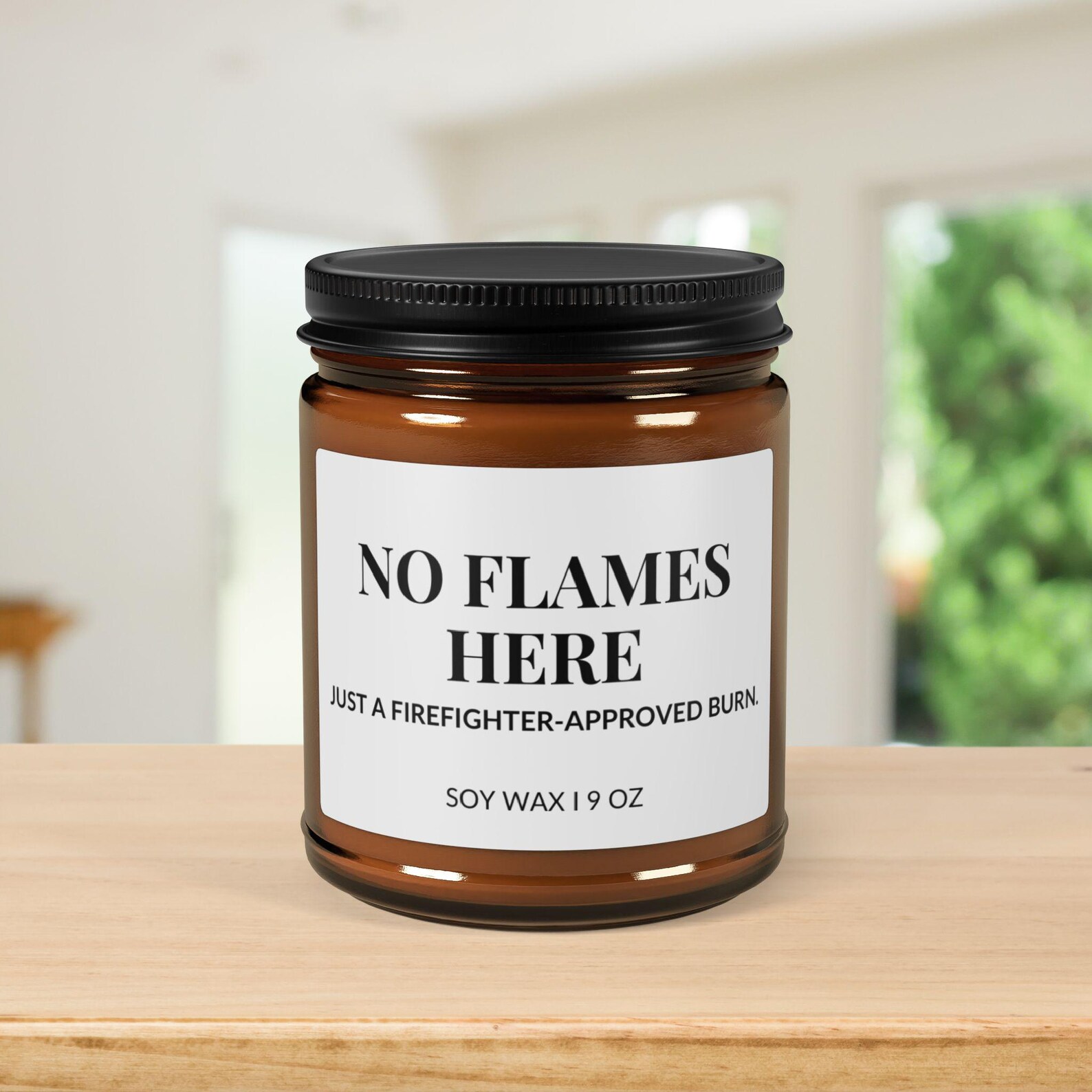 Firefighter Graduation Gift, New Firefighter Candle, Fireman Retirement ...
