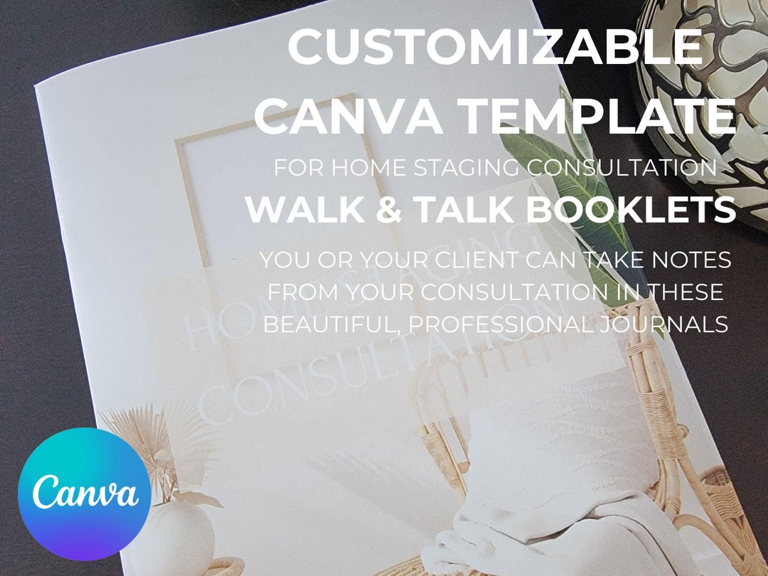 Canvapro Template for Walk & Talk Consultation Booklet - Etsy