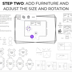 Quick and Easy Floorplan Canva Template - Etsy