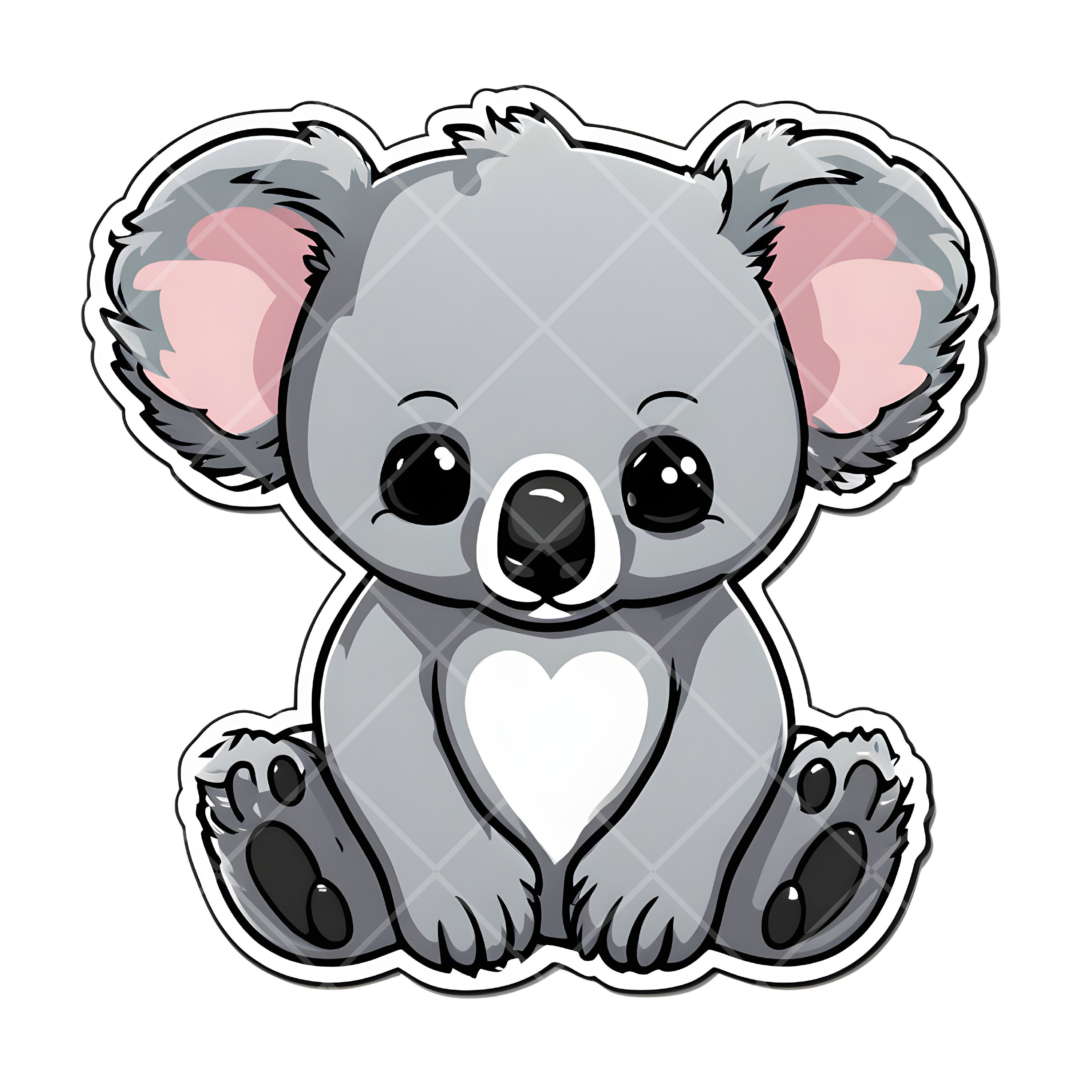 Baby Koala Clipart Baby Shower Clipart Nursery Decor Clipart Animal ...