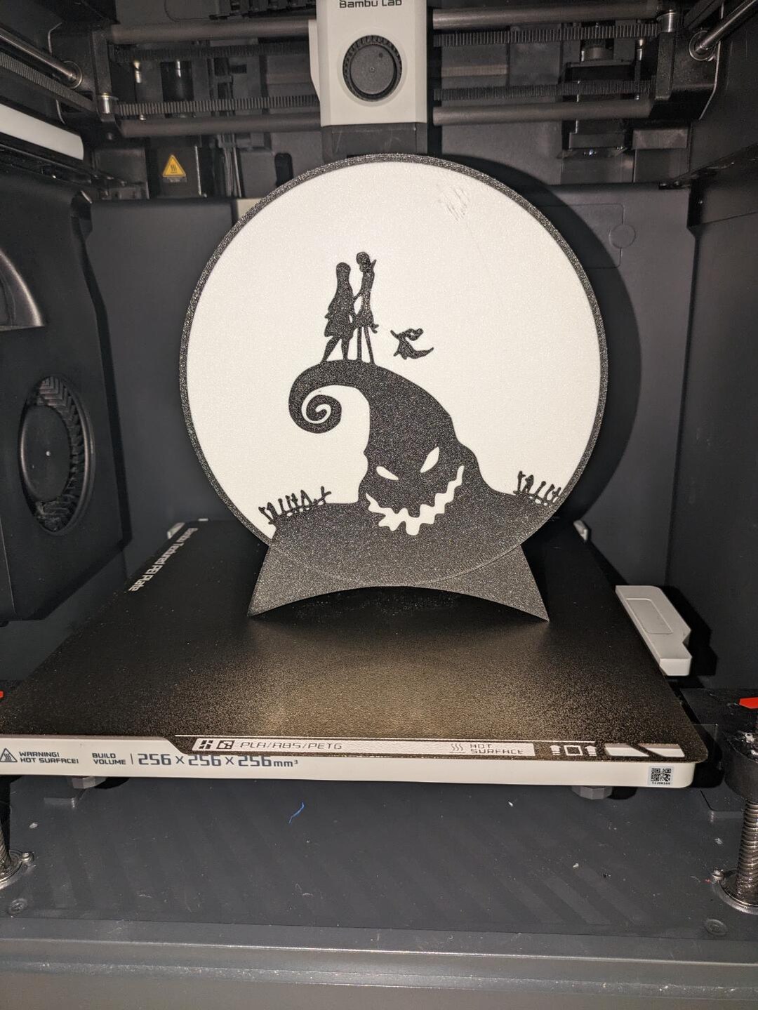 Nightmare Before Christmas Light Box With LED Lighting and Remote. - Etsy