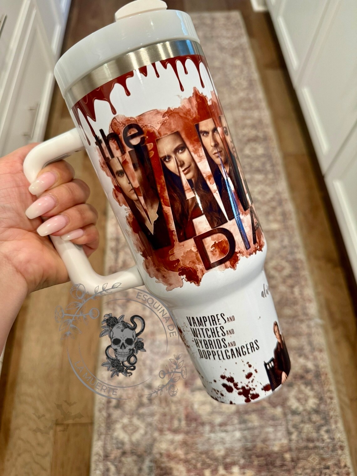 TVD Vampire Lover | Diaries | Horror Film |gift for TVD Fan | Stainless ...