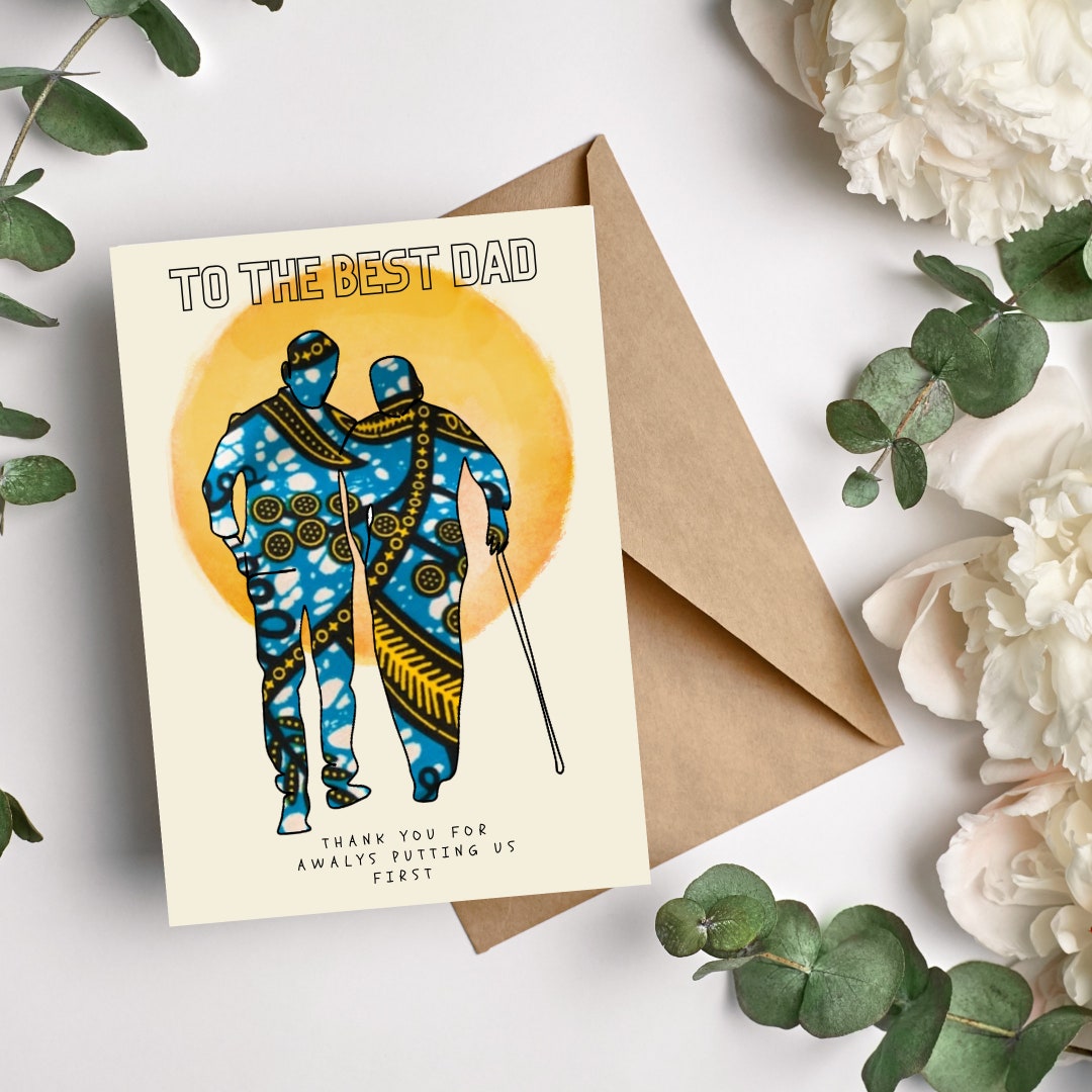 Father's Day Card, to the Best Dad, Top Dad, Handmade Gift, Cards for ...