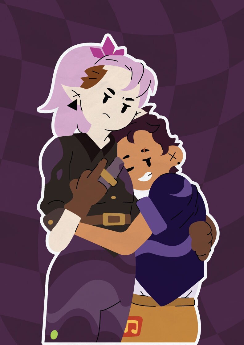 Owl House Luce & Amity Lumity A5 Poster - Etsy