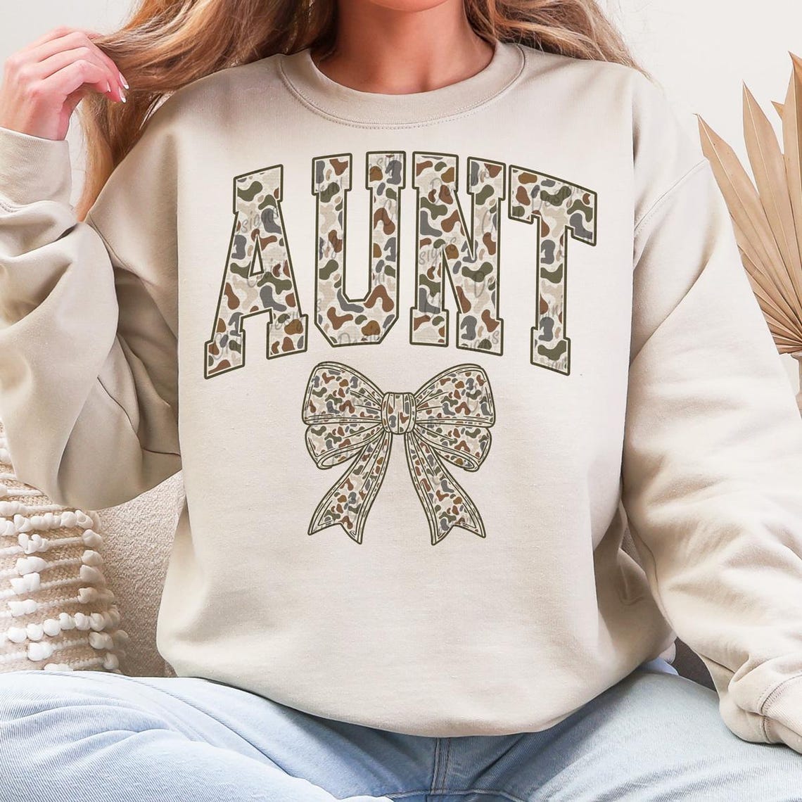 Camo Aunt PNG, Retro Camouflage Aunt Design, Vintage Hunting Aunt Retro ...