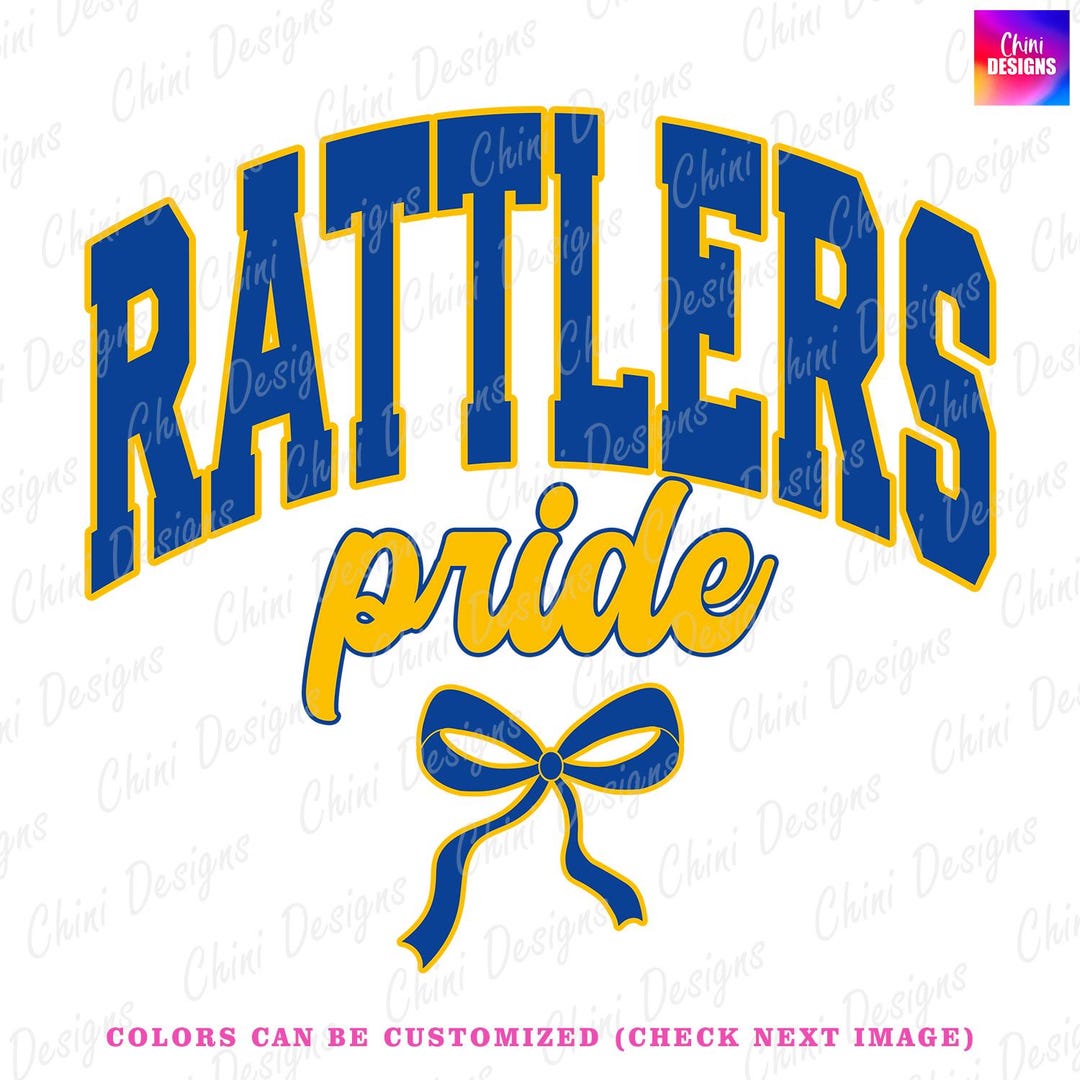Rattlers PNG, Varsity Sports Team Mascot, Royal Blue Yellow Rattlers ...
