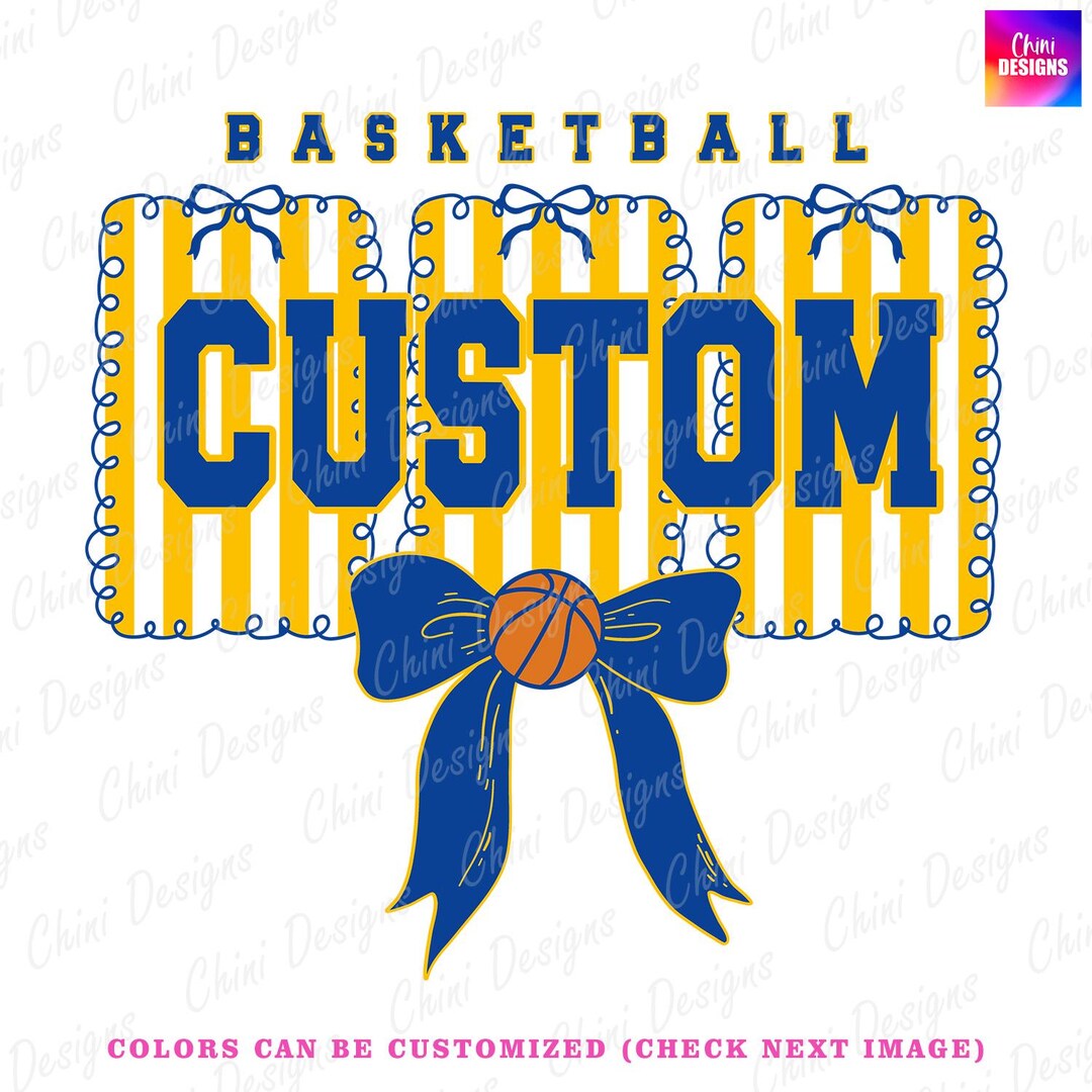 Custom Basketball Mascot Png, Personalized Preppy School Sports Team ...