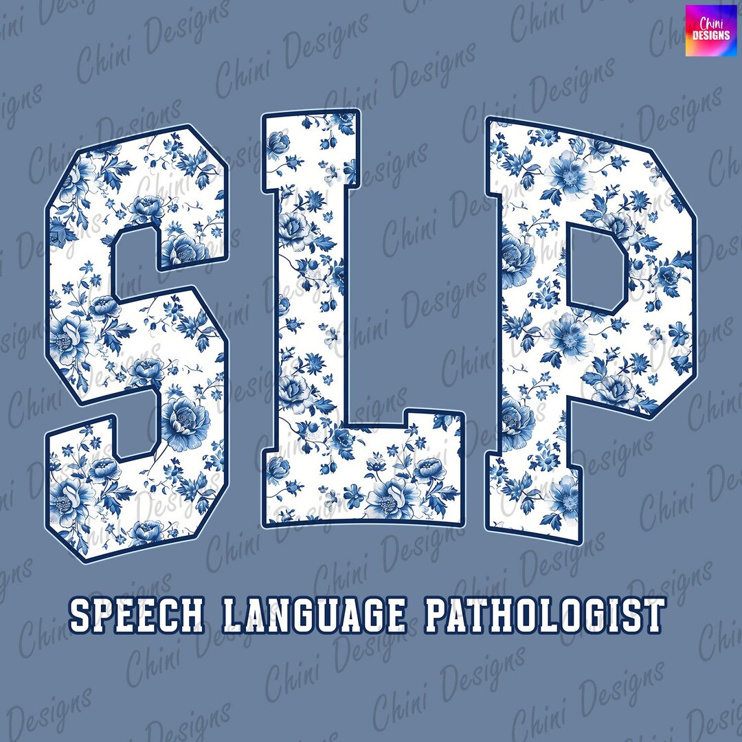 Floral SLP PNG, Chinoiserie SLP Png, Blue Slp Dtf, Slp Tshirt Design ...