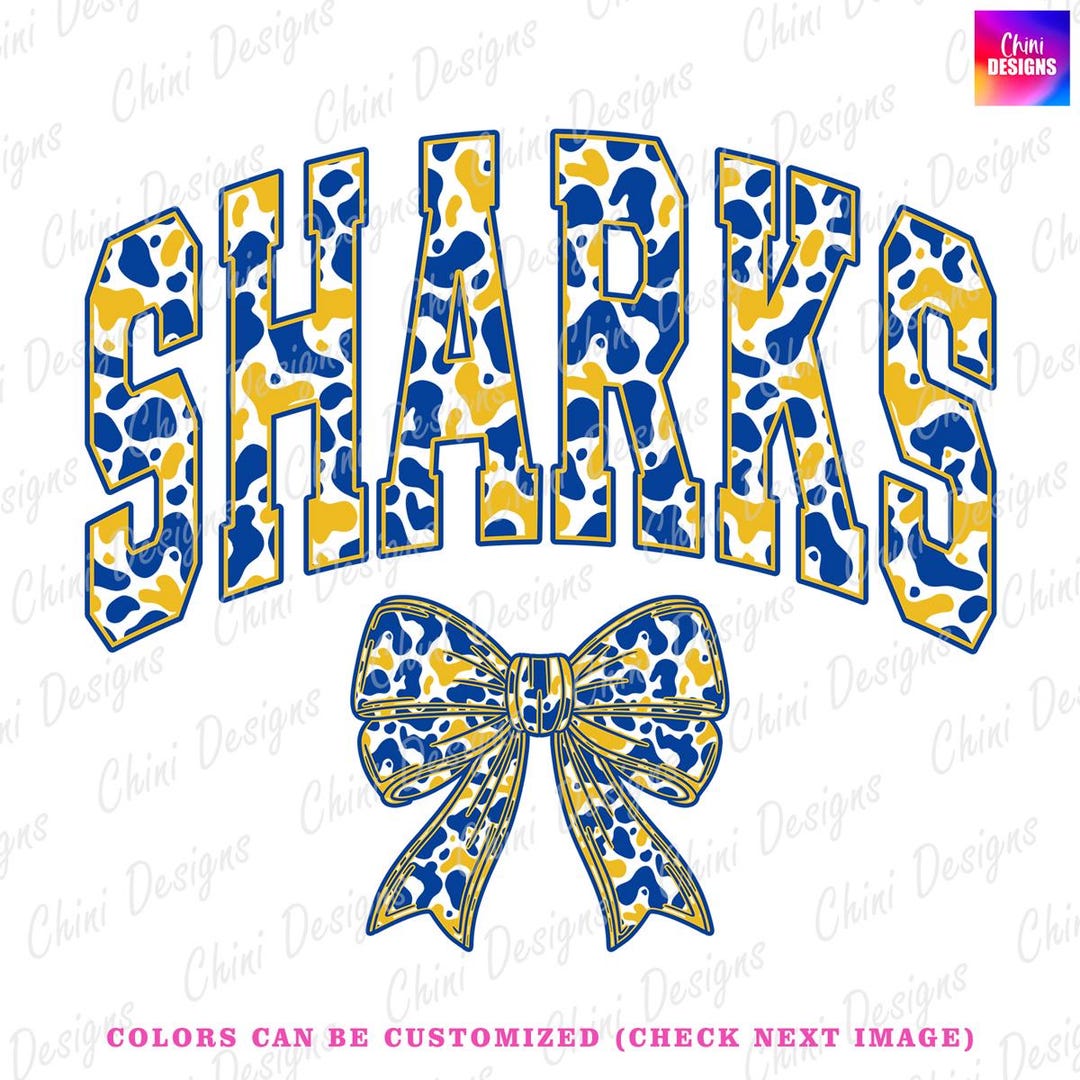 Camo Sharks PNG, Blue Yellow Sports Team Mascot, Camouflage Sharks Game ...
