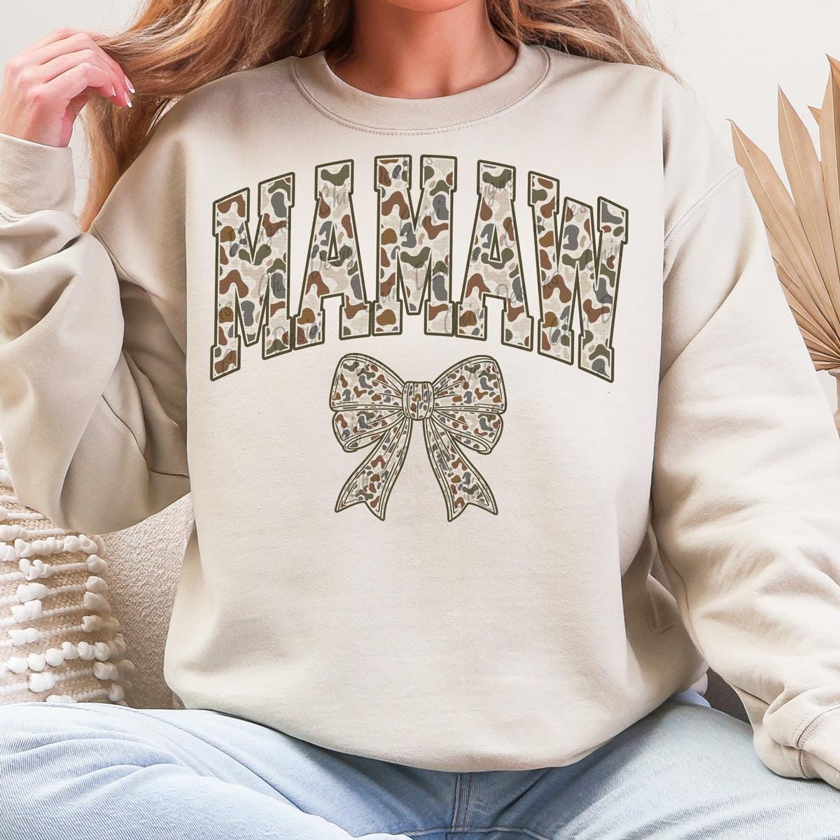 Camo Mamaw PNG, Retro Camouflage Mamaw Design, Vintage Hunting Mamaw ...