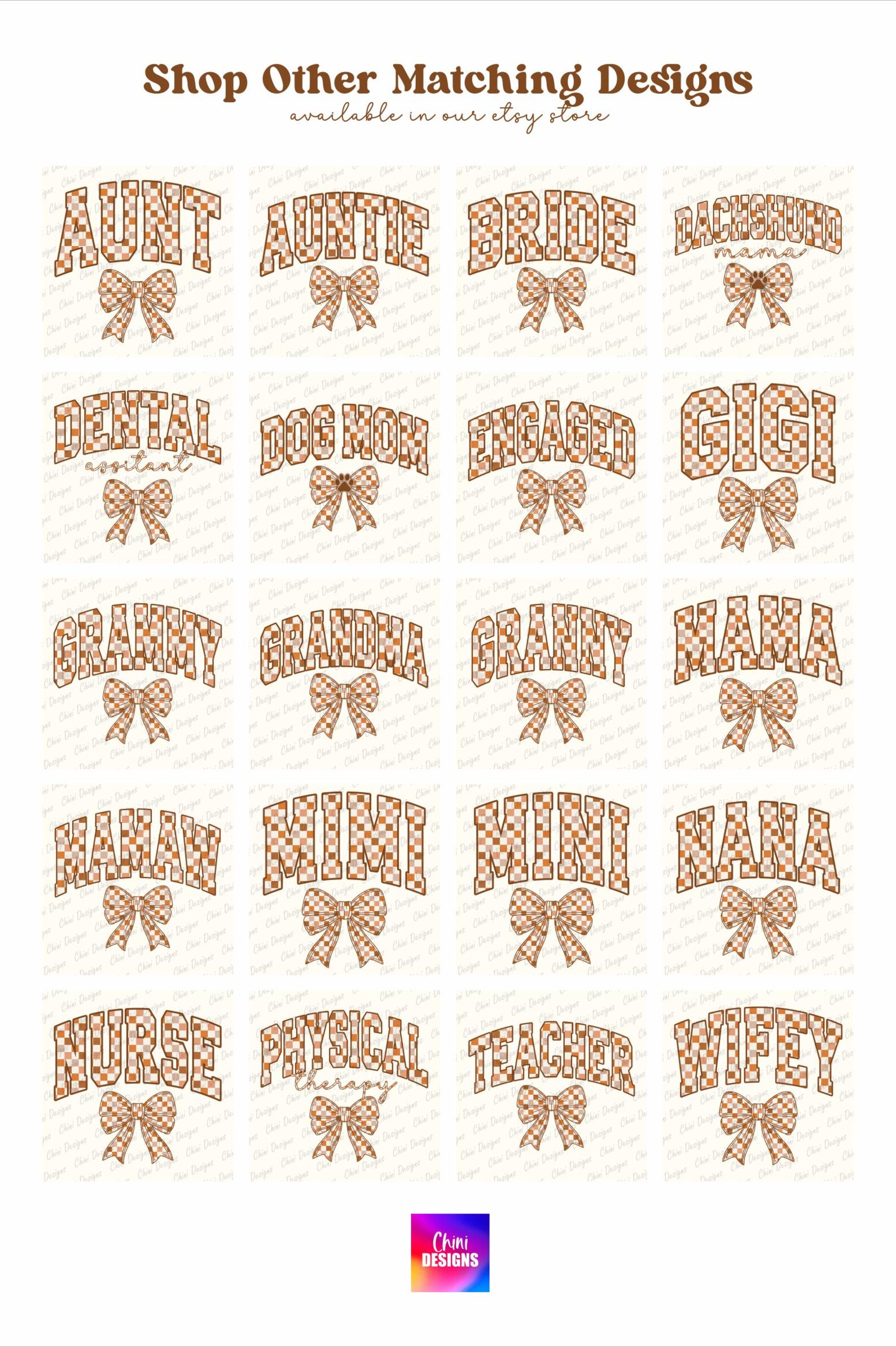 Retro Fall Grandma PNG, Autumn Checkered Grandma Design, Retro Autumn ...