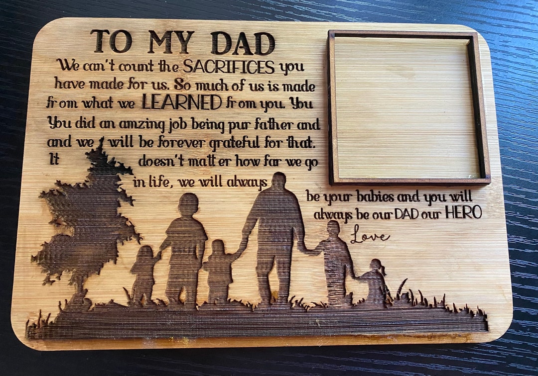 To My Dad Sign Father’s Day - Etsy