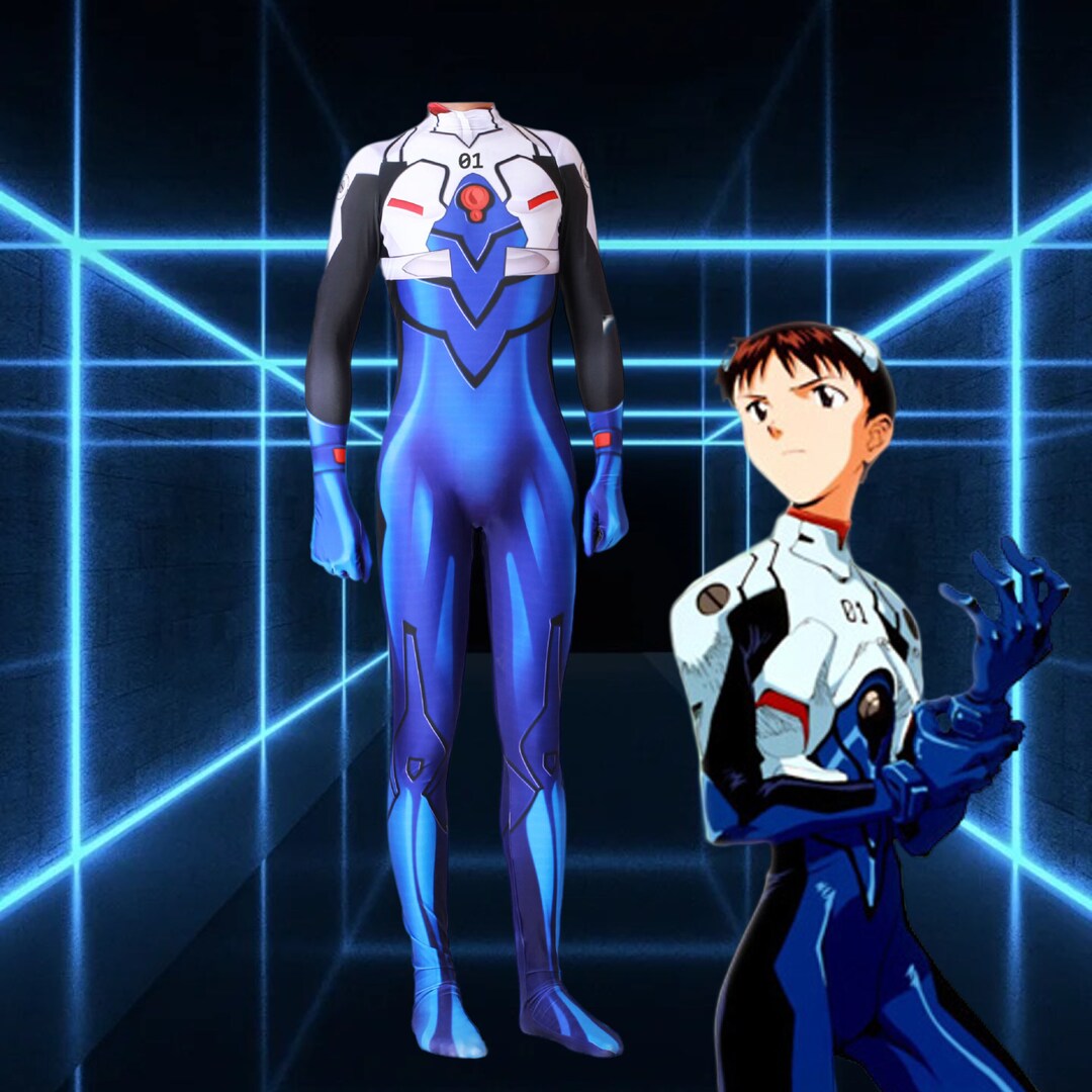 Lkari Shinji Tights Jumpsuit Halloween Costume Lkari Shinji Jumpsuit - Etsy