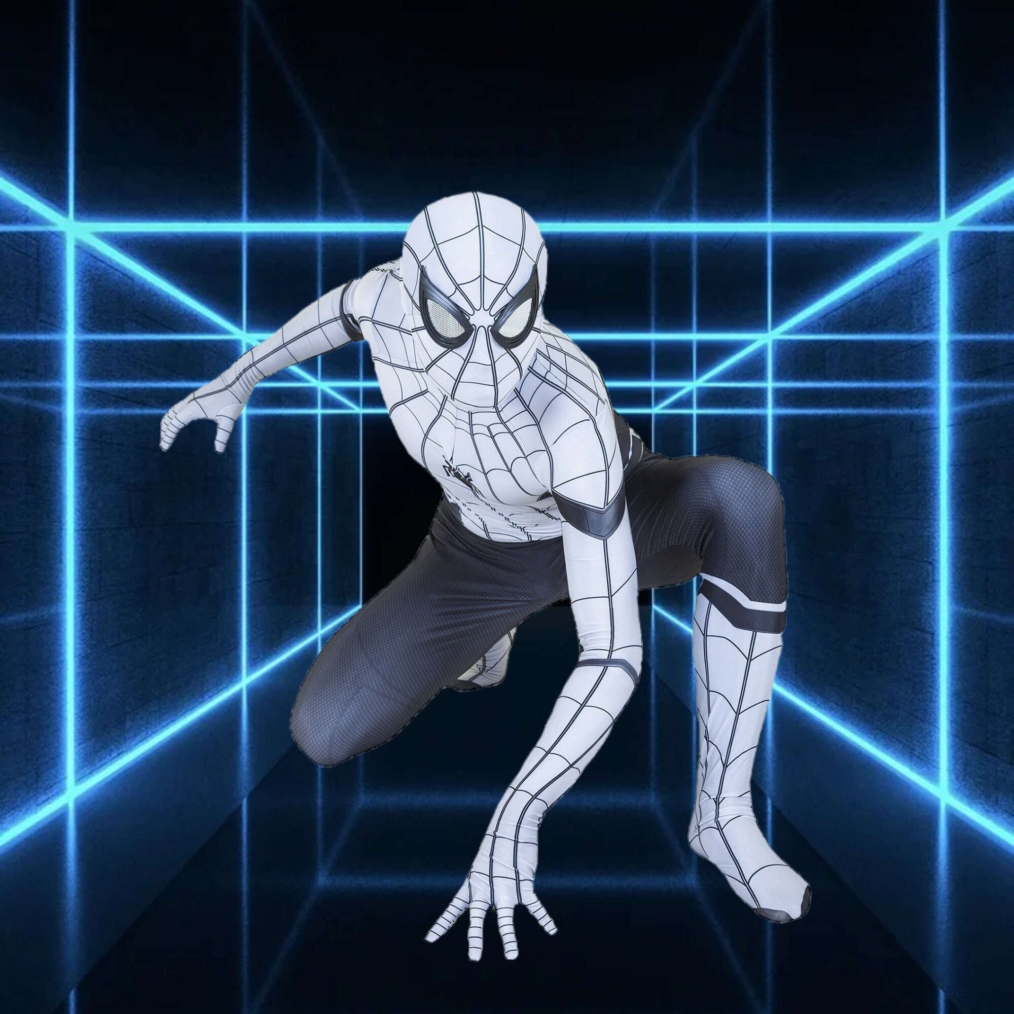 Return of the White Heroes Spider Tights Halloween Costume Jumpsuit - Etsy