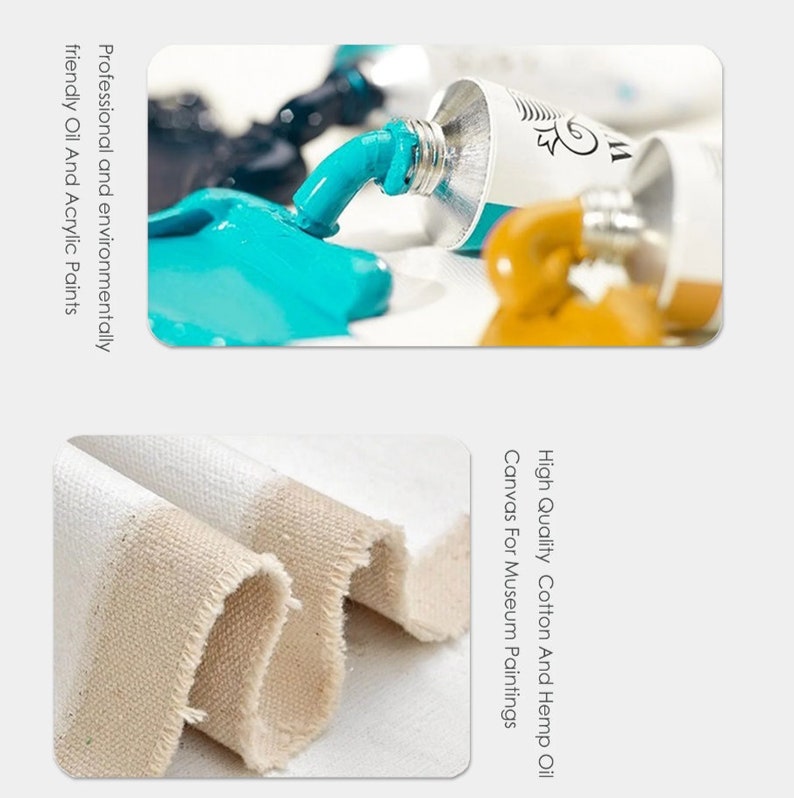 Textured Feather Oil Canvas: Abstract Leaves Wall Art, Unique Living ...