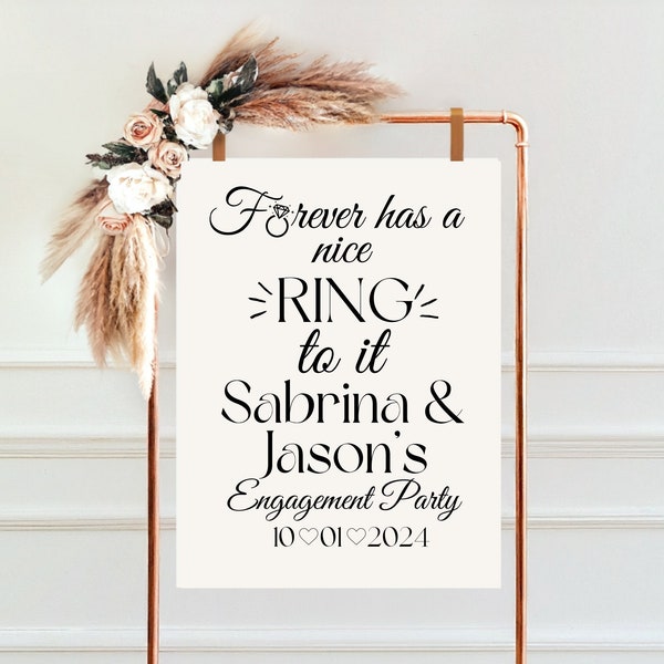 Engagement Poster - Etsy