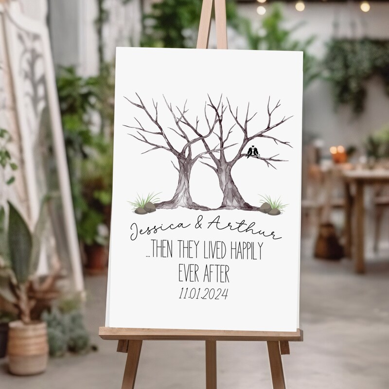 Wedding Thumb Print - Etsy