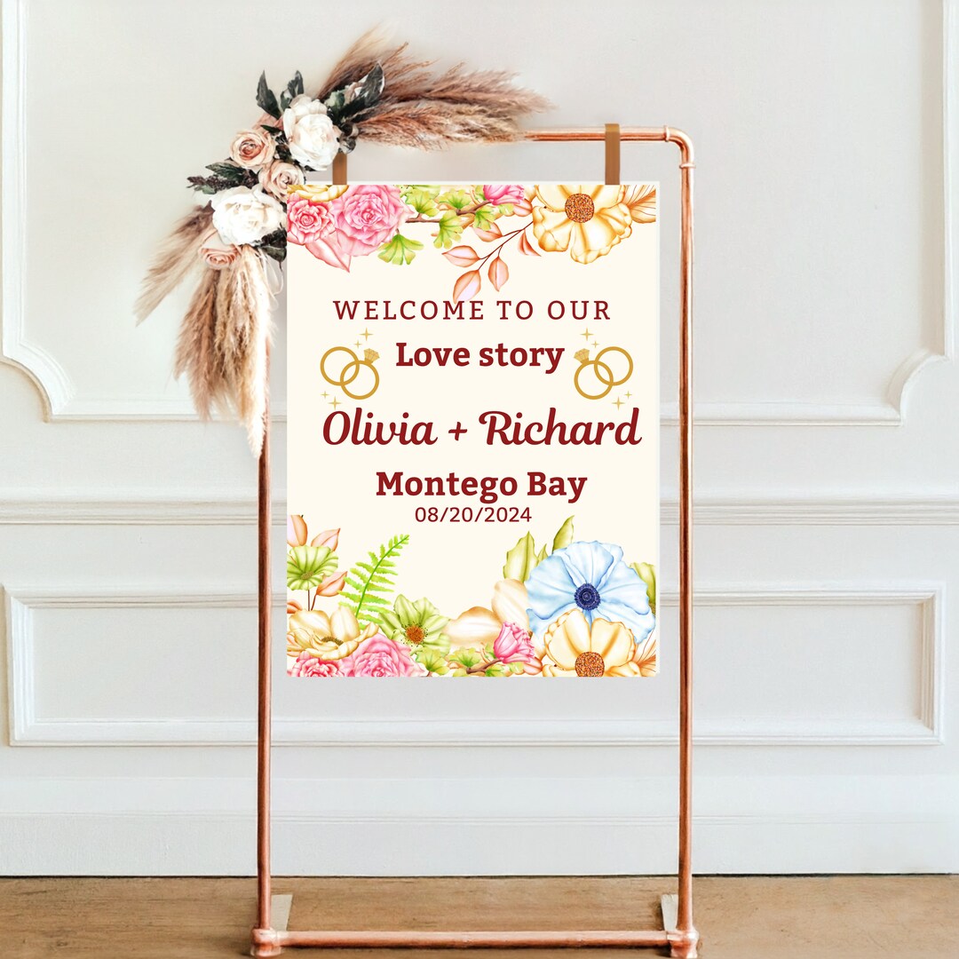 Engagement Party Sign, Poster, Engagement Party Decoration ...