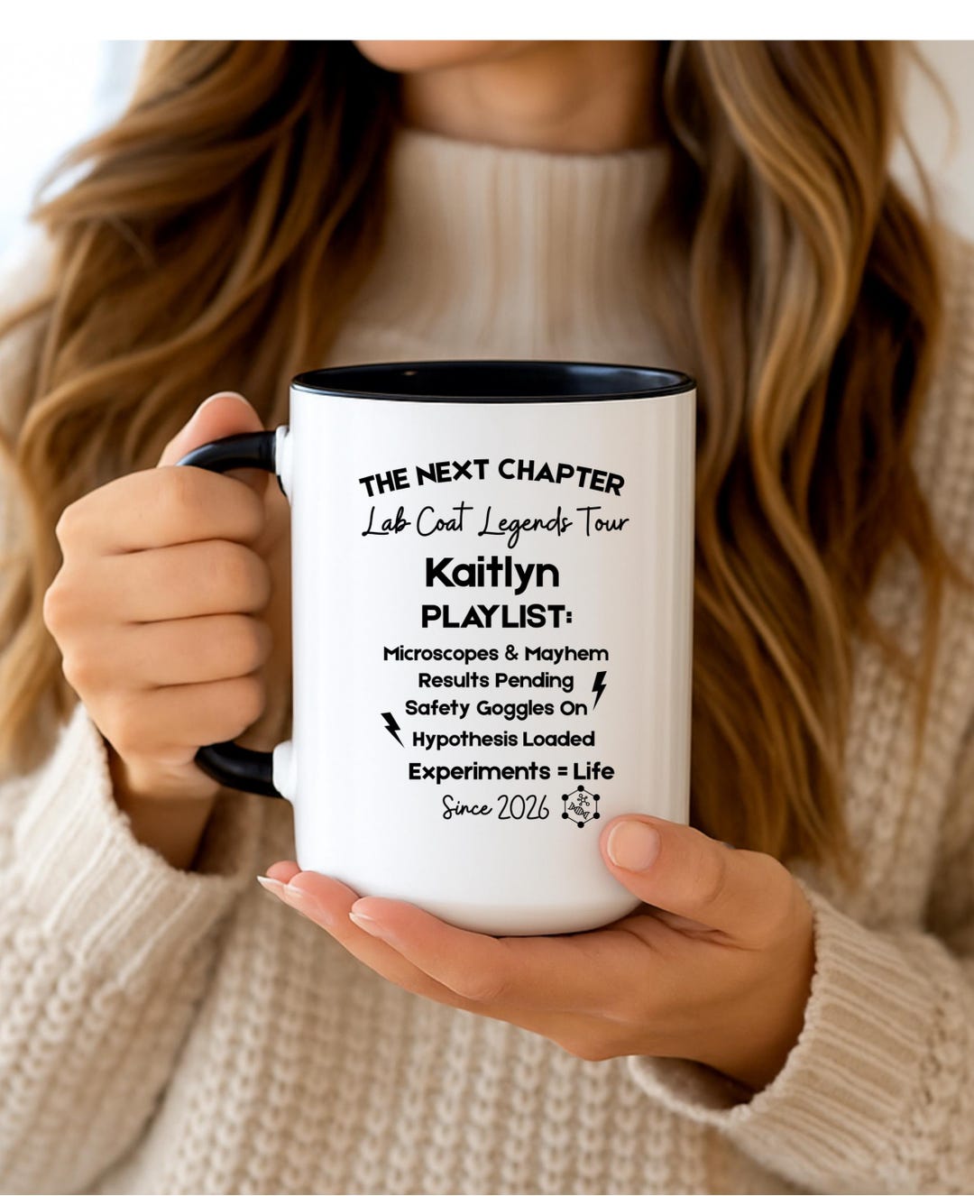 Biology Scientist Graduation Gift, Lab Tech, Stem Research Grad Coffee ...