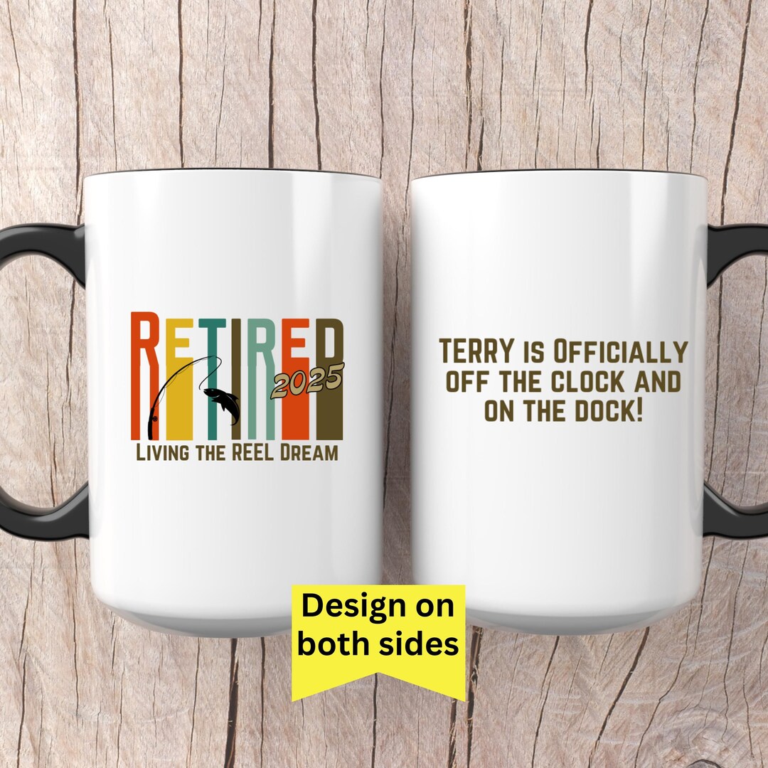 Personalized Fishing Retirement Gift, Retirement Gift for a Man ...