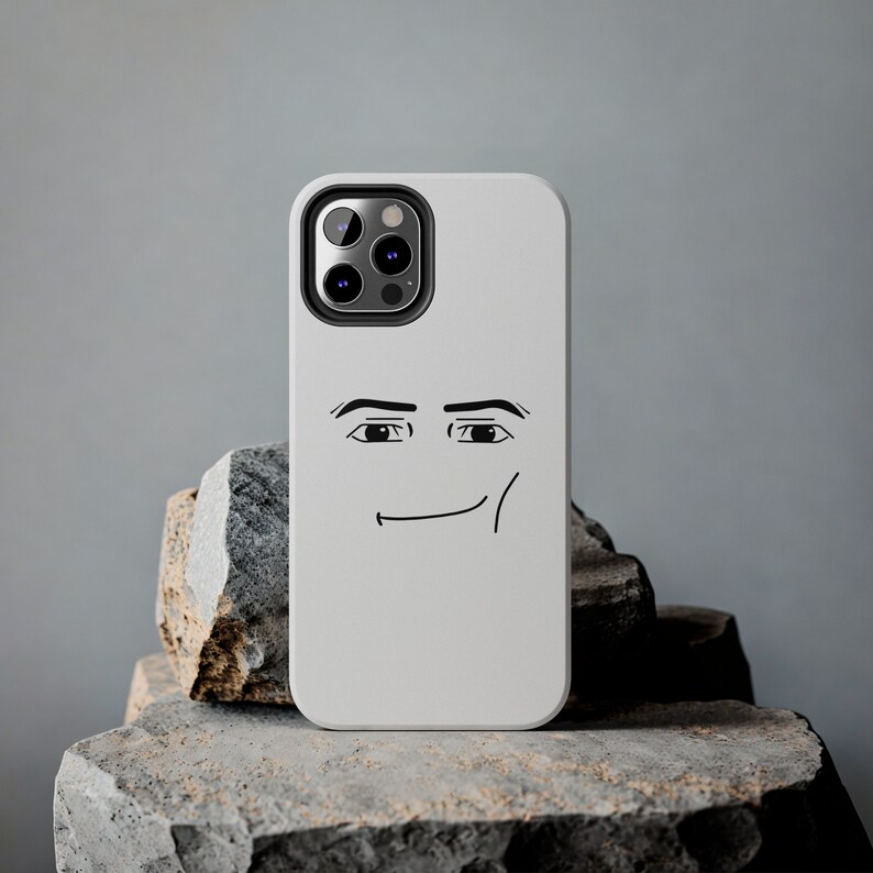 Roblox Man Face Roblox Phone Case Roblox Merch Gifts for Gamer - Etsy