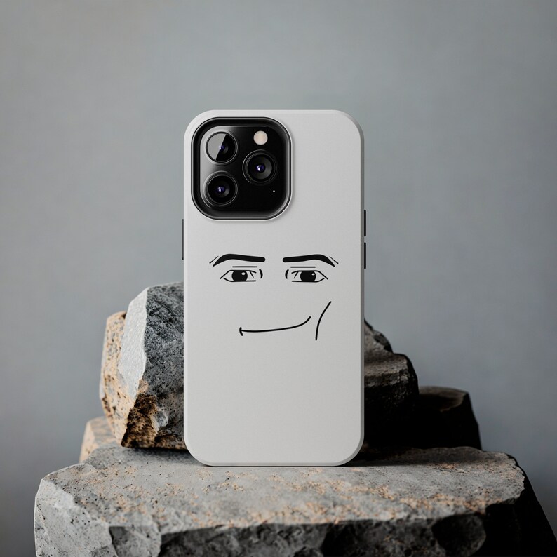 Roblox Man Face Roblox Phone Case Roblox Merch Gifts for Gamer - Etsy UK