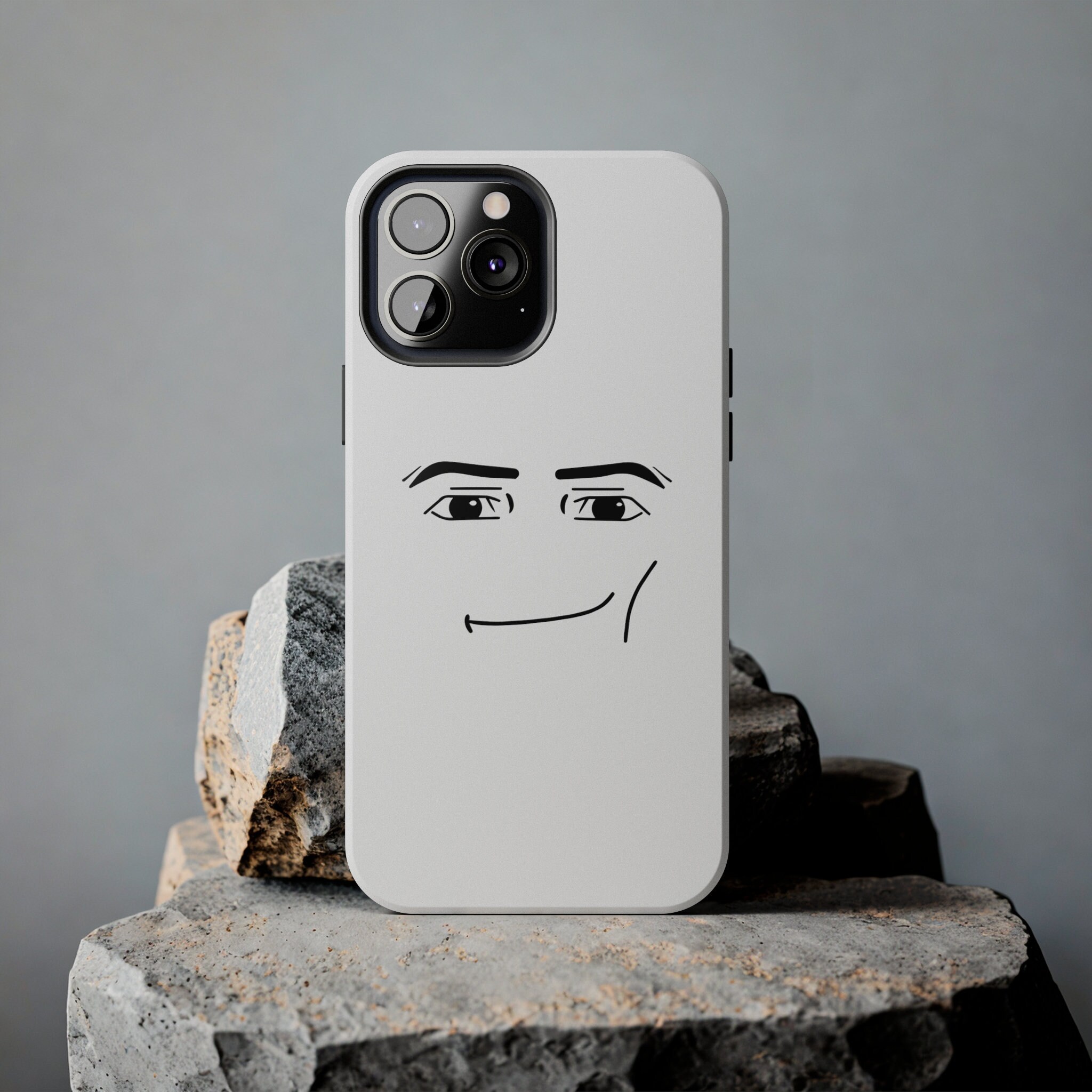 Roblox Man Face Roblox Phone Case Roblox Merch Gifts for Gamer - Etsy
