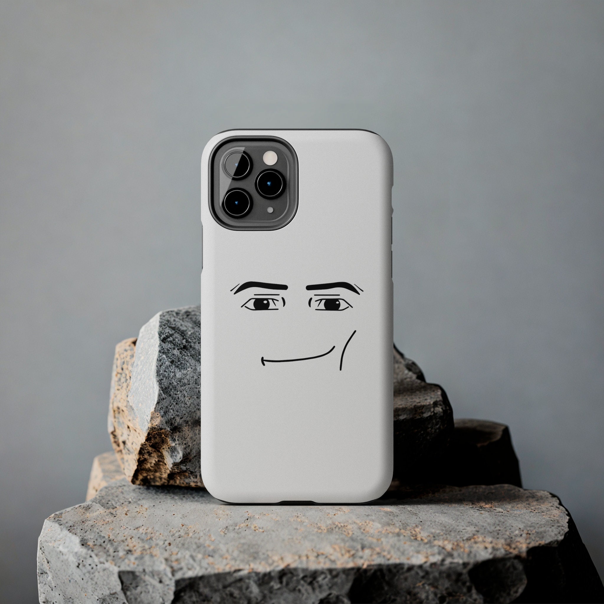 Roblox Man Face Roblox Phone Case Roblox Merch Gifts for Gamer - Etsy