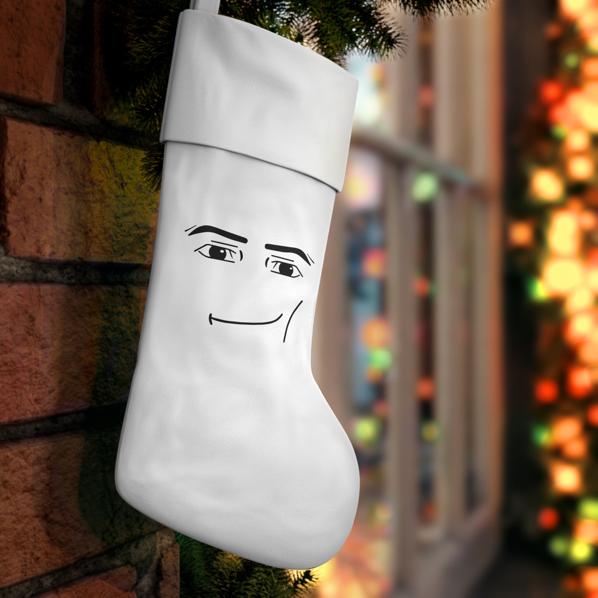 Roblox Man Face Roblox Merch Gamer Ts Roblox Ts Holiday Stocking Gamer Ts For Gamer Etsy