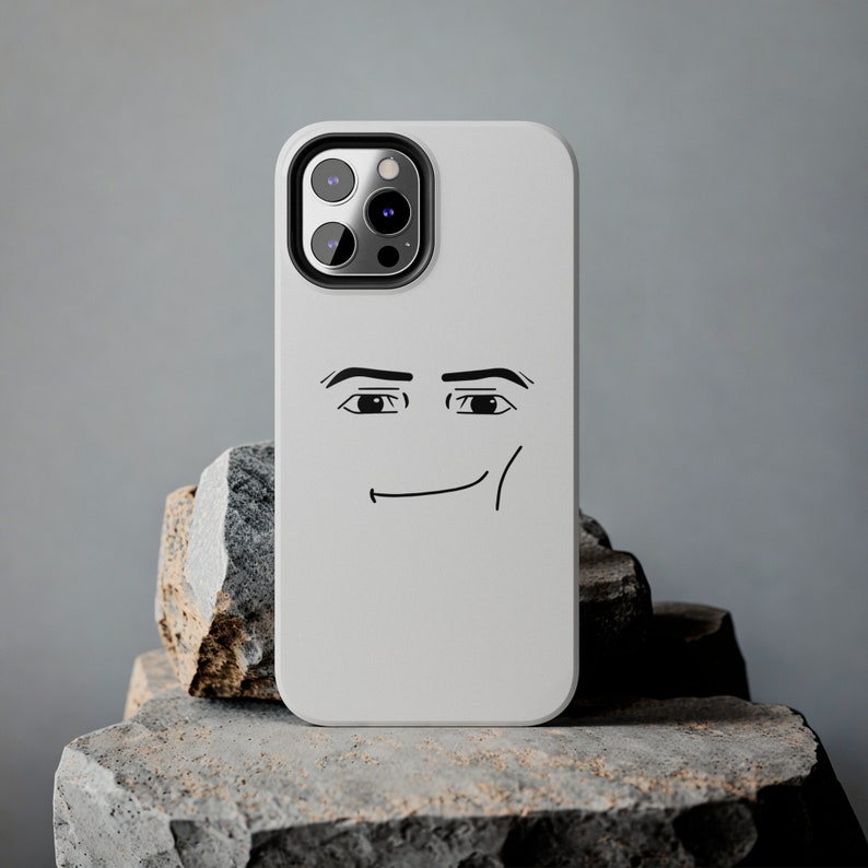 Roblox Man Face Roblox Phone Case Roblox Merch Gifts for Gamer - Etsy