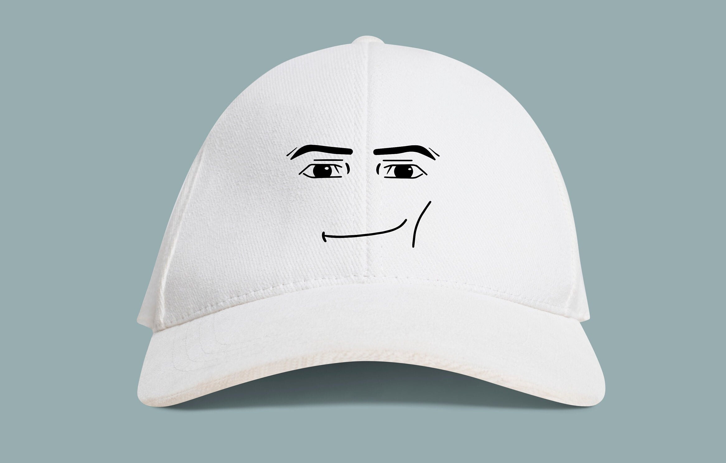 Roblox Man Face Hat Roblox Cap - Etsy