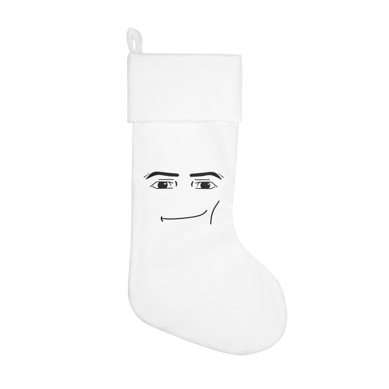 Roblox Man Face Roblox Merch Gamer Gifts Roblox Gifts Holiday Stocking ...