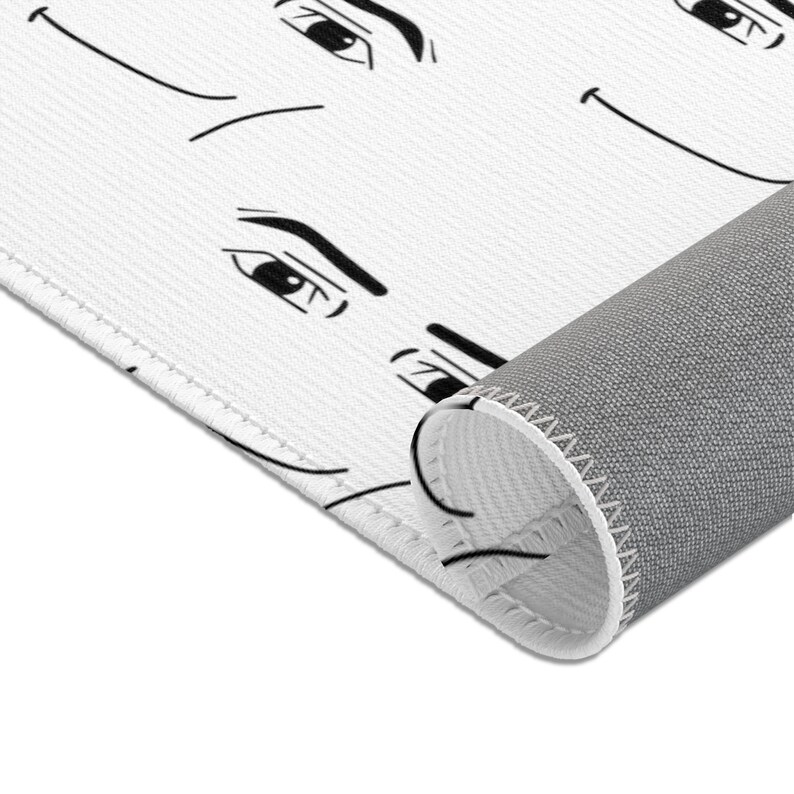 Roblox Man Face Rug Roblox Rug for Bedroom - Etsy