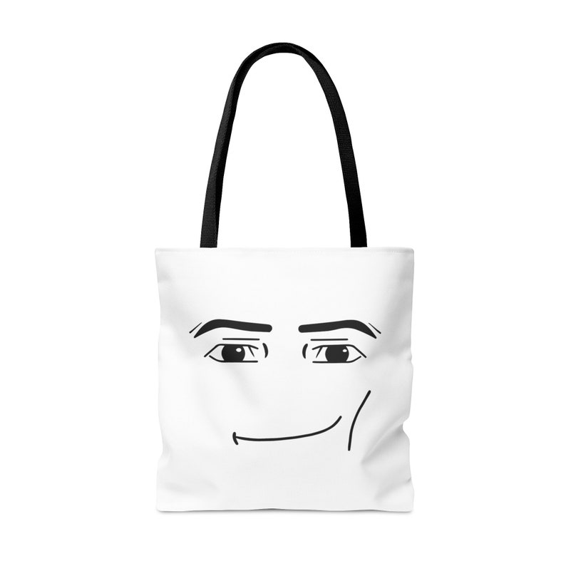 Roblox Man Face Merch Manface Roblox Tote Bag - Etsy