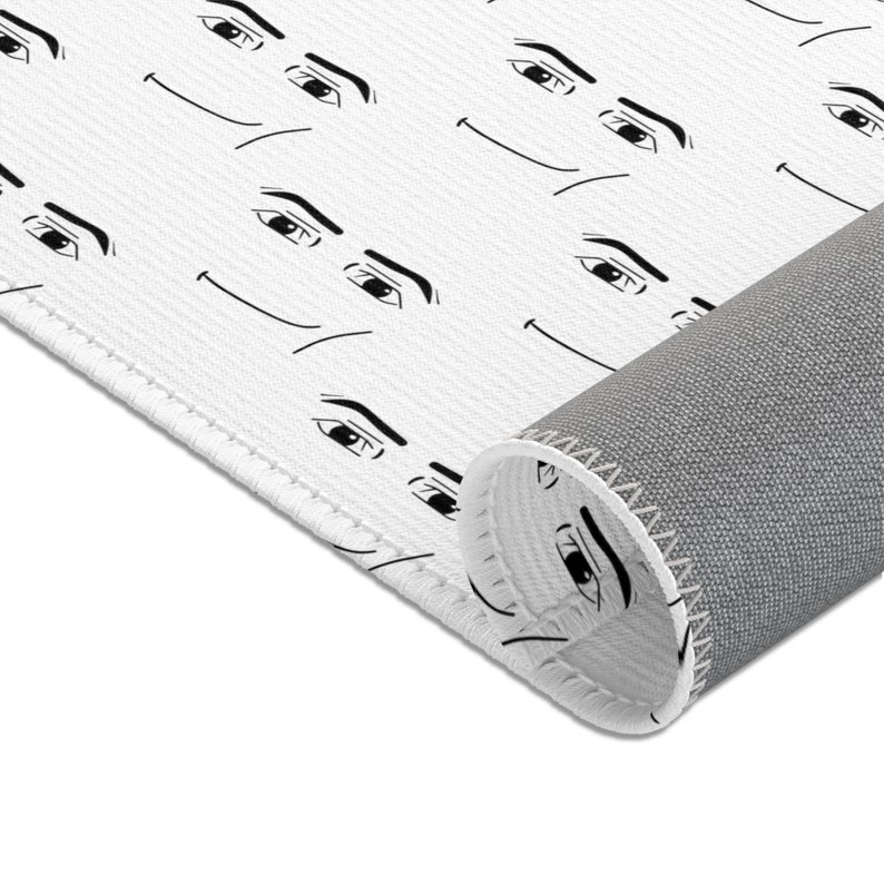 Roblox Man Face Rug Roblox Rug for Bedroom - Etsy